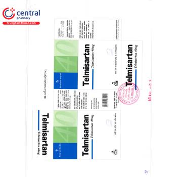 [CHÍNH HÃNG] Thuốc Telmisartan 40mg điều trị bệnh cao huyết áp
