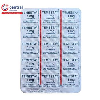 [CHÍNH HÃNG] Thuốc Temesta 1mg điều trị rối loạn lo âu