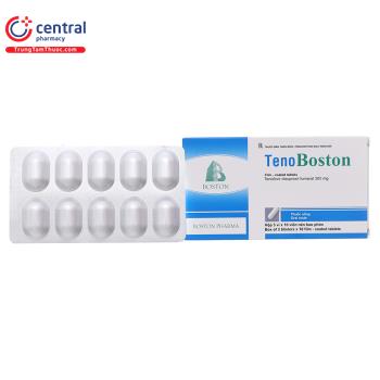 [CHÍNH HÃNG] Thuốc TenoBoston 300mg điều trị nhiễm HIV-1 và AIDS
