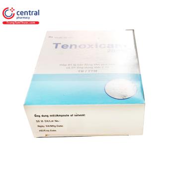 [CHÍNH HÃNG] Thuốc Tenoxicam 20mg Inj Bidiphar trị viêm xương khớp
