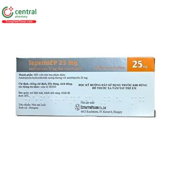Thuốc TeperinEP 25mg điều trị trầm cảm, đái dầm ban đêm ở trẻ trên 6 tuổi