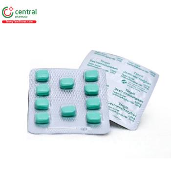 Thuốc Terpin Dextromethorphan Vidipha trị ho, long đờm