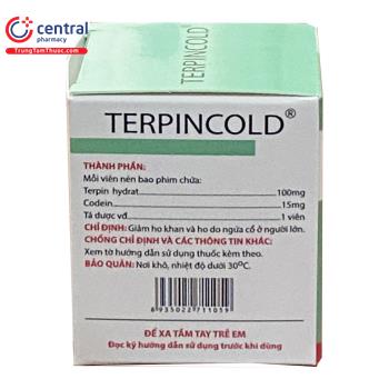 [CHÍNH HÃNG] Thuốc Terpincold Hà Tây- Thuốc điều trị ho hiệu quả