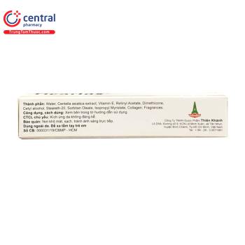 [CHÍNH HÃNG] Kem trị sẹo Ticarlox 10g: Tác dụng, chỉ định, cách dùng