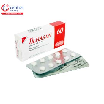 [CHÍNH HÃNG] Thuốc Tilhasan 60 điều trị huyết áp cao và đau thắt ngực