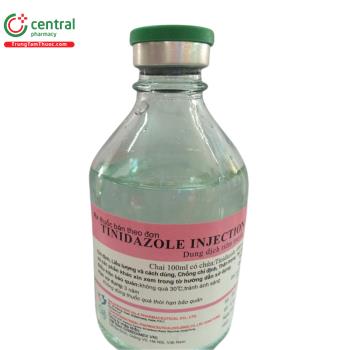 Thuốc Tinidazole Injection 100ml:400mg kháng sinh điều trị nhiễm khuẩn