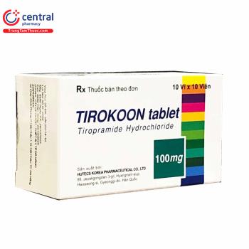 [CHÍNH HÃNG] Thuốc Tirokoon Tablet 100mg giảm cơn co thắt