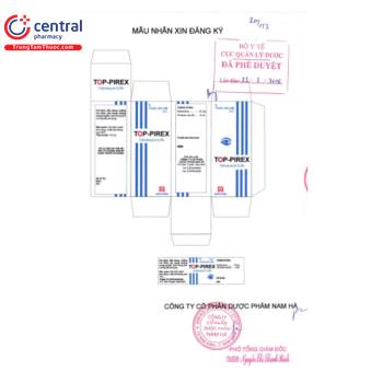 Thuốc nhỏ mắt Top-Pirex - Thuốc điều trị tại chỗ nhiễm khuẩn ở mắt