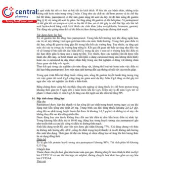 Thuốc Topraz 20 - Thuốc ức chế bơm proton giúp làm giảm tiết acid