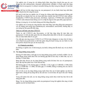 Thuốc Topraz 20 - Thuốc ức chế bơm proton giúp làm giảm tiết acid