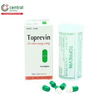 Thuốc Toprevin - Điều trị ho khan, ho do dị ứng, nhất là về tối đêm
