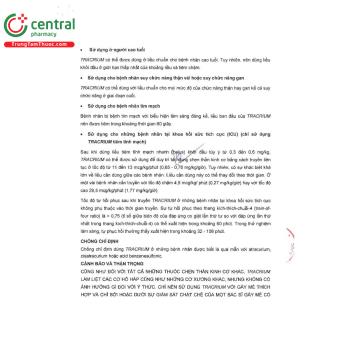 Thuốc Tracrium phụ trợ trong gây mê để có thể đặt nội khí quản