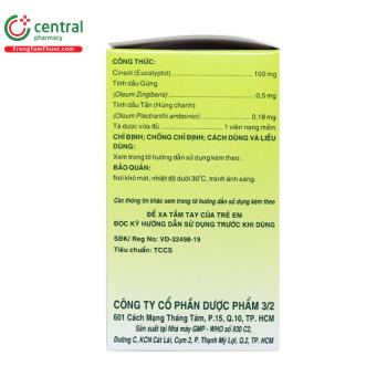 Thuốc Tragutan trị chứng ho do dị ứng hầu họng, làm dịu cơn hầu họng