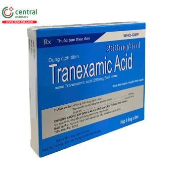 Thuốc Tranexamic acid 250mg/5ml Dược phẩm Minh Dân phòng và điều trị ...