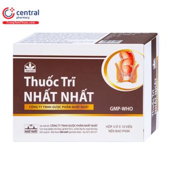 [CHÍNH HÃNG] Thuốc trĩ Nhất Nhất - điều trị trĩ nội