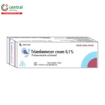 Thuốc Triamlonmeyer Cream 0,1% giảm viêm và ngứa ở các bệnh ngoài da