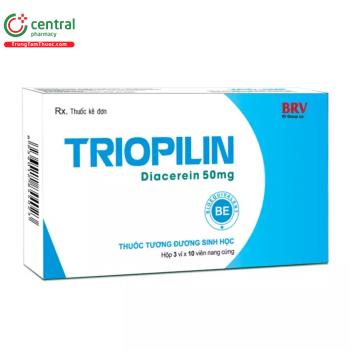 Thuốc Triopilin 50mg chỉ định trị viêm xương khớp, thoái hoá khớp