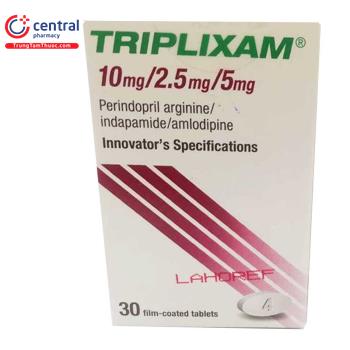 Thuốc Triplixam 10mg/2.5mg/5mg - Thuốc điều trị tăng huyết áp