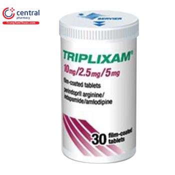 Thuốc Triplixam 10mg/2.5mg/5mg - Thuốc điều trị tăng huyết áp