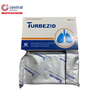[CHÍNH HÃNG] Thuốc Turbezid điều trị lao: cách dùng, lưu ý