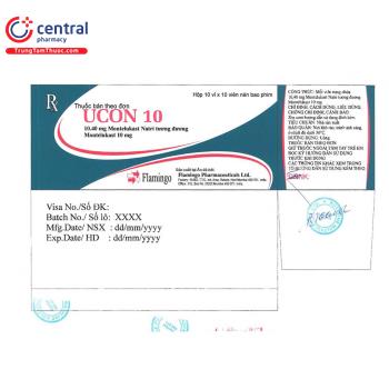 [CHÍNH HÃNG] Thuốc Ucon 10 điều trị và dự phòng hen phế quản hiệu quả