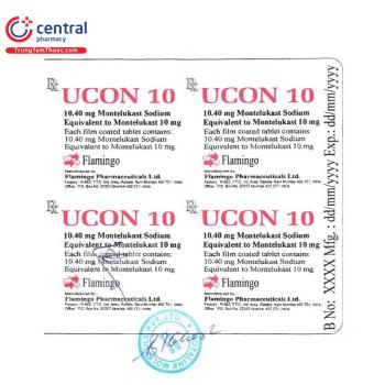 [CHÍNH HÃNG] Thuốc Ucon 10 điều trị và dự phòng hen phế quản hiệu quả