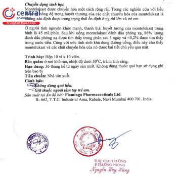 [CHÍNH HÃNG] Thuốc Ucon 4 điều trị bệnh hen hiệu quả