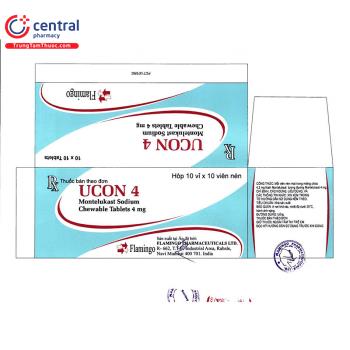 [CHÍNH HÃNG] Thuốc Ucon 4 điều trị bệnh hen hiệu quả