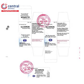 [CHÍNH HÃNG] Thuốc Ulceron điều trị trào ngược và loét dạ dày