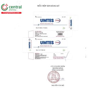 Thuốc Umtes 24mg điều trị hội chứng Ménière, chóng mặt tiền đình