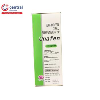 [CHÍNH HÃNG] Thuốc Unafen - Thuốc giảm đau, hạ sốt, chống viêm