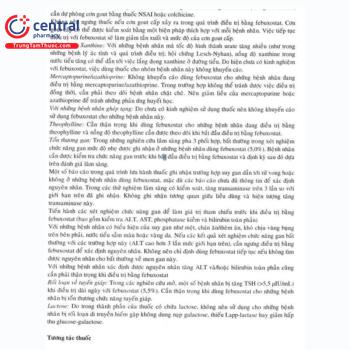 [CHÍNH HÃNG] Thuốc Vaidilox 40 - Thuốc điều trị Gout