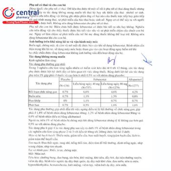 [CHÍNH HÃNG] Thuốc Vaidilox 40 - Thuốc điều trị Gout