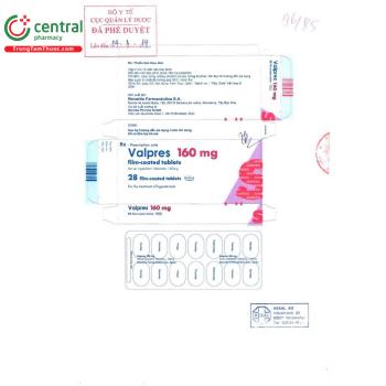 Thuốc Valpres 160mg: Cách sử dụng, lưu ý và giá bao nhiêu?