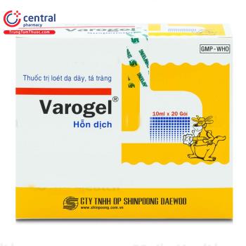 [CHÍNH HÃNG] Thuốc Varogel 10ml điều trị loét dạ dày, tá tràng