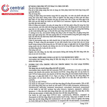 [CHÍNH HÃNG] Thuốc Vaslor-40 điều trị cao cholesterol máu hiệu quả