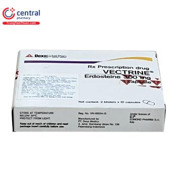[CHÍNH HÃNG] Thuốc Vectrine 300mg: điều trị hen phế quản mạn tính