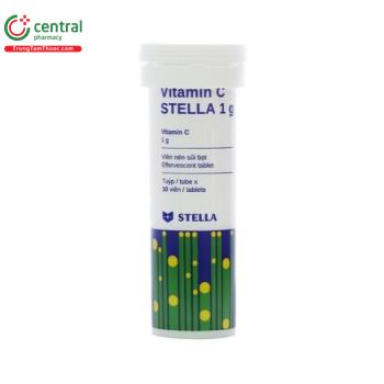 Thuốc Vitamin C Stella 1g có tác dụng phòng và điều trị bệnh scorbut