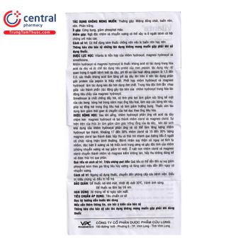 [CHÍNH HÃNG] Thuốc Vilanta hỗn dịch uống: Trị tăng tiết acid dạ dày