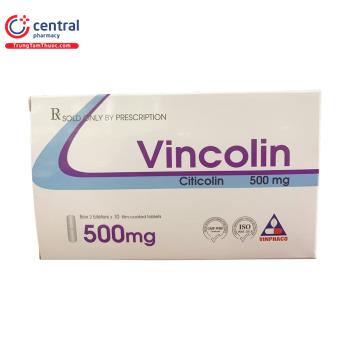 [CHÍNH HÃNG] Thuốc Vincolin 500mg điều trị rối loạn ý thức hiệu quả