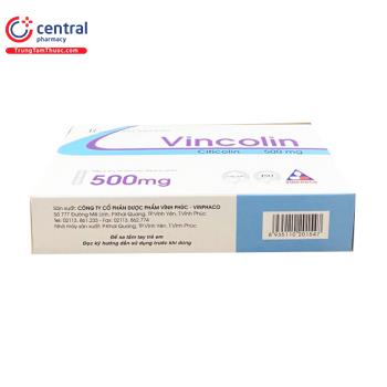 [CHÍNH HÃNG] Thuốc Vincolin 500mg điều trị rối loạn ý thức hiệu quả