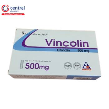 [CHÍNH HÃNG] Thuốc Vincolin 500mg điều trị rối loạn ý thức hiệu quả