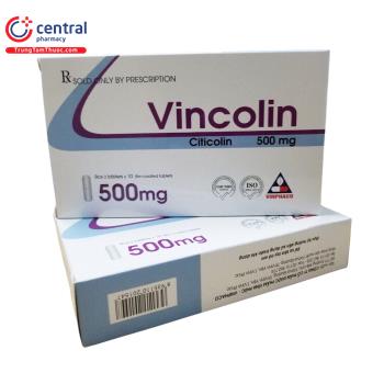 [CHÍNH HÃNG] Thuốc Vincolin 500mg điều trị rối loạn ý thức hiệu quả