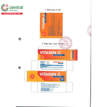 Thuốc Vitamin C 1000mg Quapharco điều trị tình trạng thiếu Vitamin C