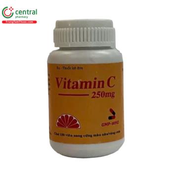 Thuốc Vitamin C 250mg Tipharco trị bệnh scorbut do thiếu vitamin C