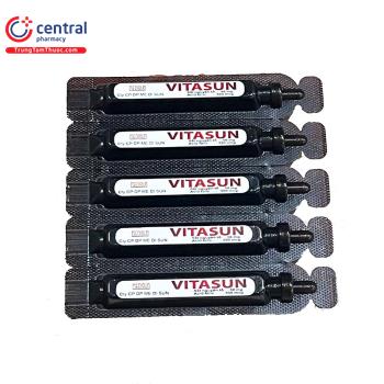 [CHÍNH HÃNG] Thuốc Vitasun 50mg (Medisun) bổ sung sắt và acid folic