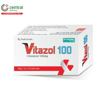 Thuốc Vitazol 100 - Cải thiện khoảng cách đi bộ ở người khập khiễng