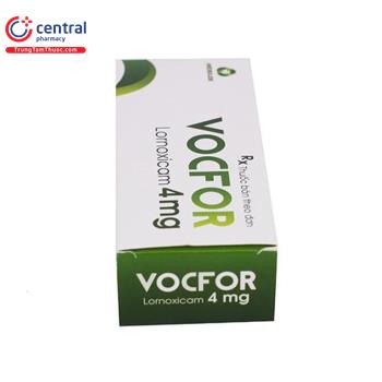 Thuốc Vocfor 4mg giảm đau, trị viêm khớp dạng thấp, viêm xương khớp