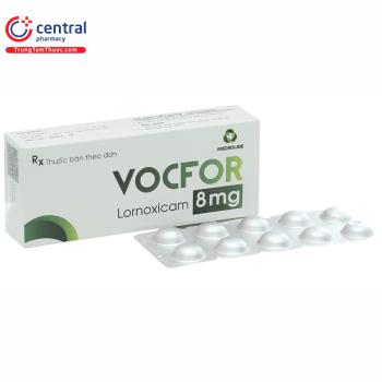 [CHÍNH HÃNG] Thuốc Vocfor 8mg - Thuốc giảm đau cho những cơn đau cấp