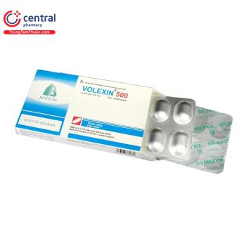 [CHÍNH HÃNG] Thuốc Volexin 500 điều trị nhiễm khuẩn đường hô hấp